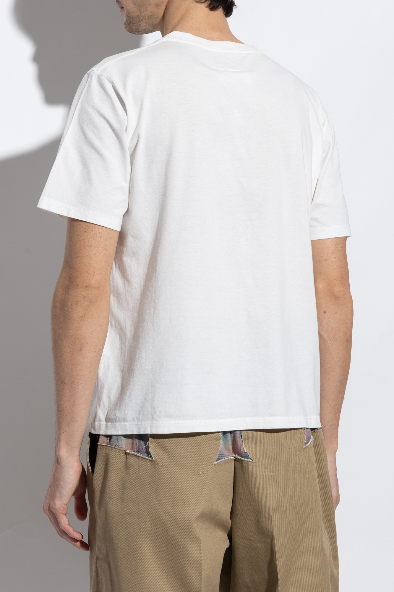 White T - shirt with logo MM6 Maison Margiela White T - shirt with logo MM6 Maison Margiela